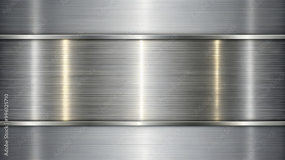 Spotted silver metalic textured background with a shiny finish, spotted ...