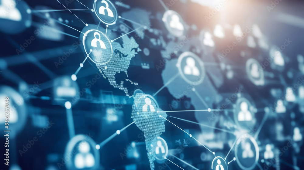 HR professionals using digital platforms for global workforce ...