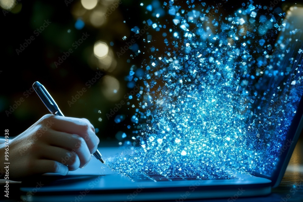 The concept of electronic signatures with hand signing in combination ...