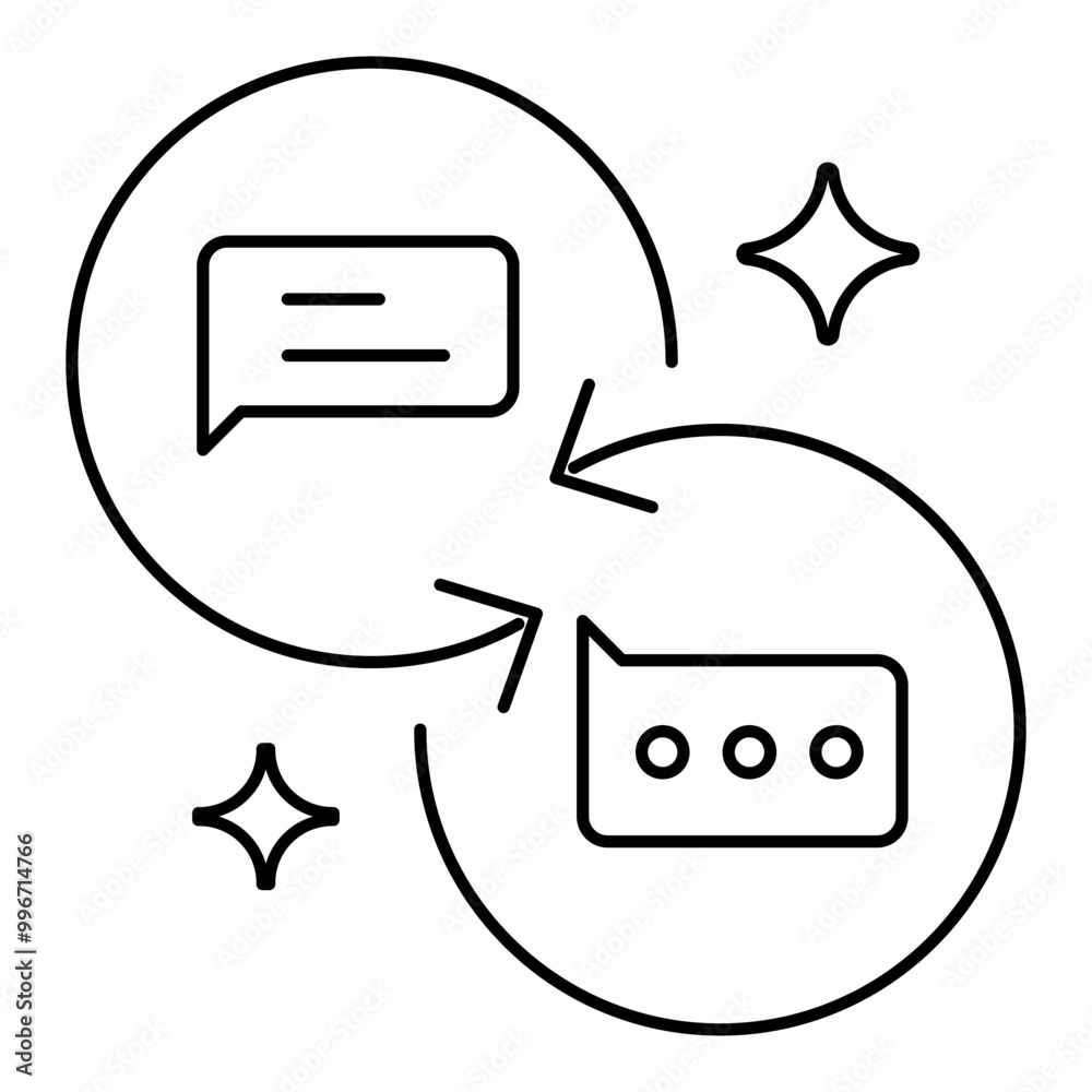 Knowledge Transfer Icon. Representing AI Knowledge Sharing. Machine ...