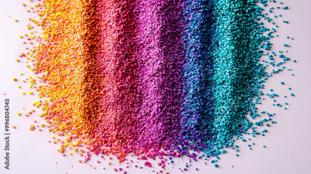 Color Avalanche: An avalanche of rainbow hues cascades from the center ...