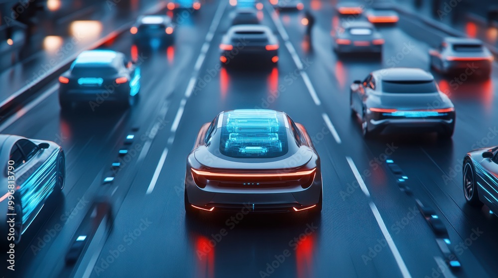 Autonomous vehicles of the future that demonstrate AI-powered ...
