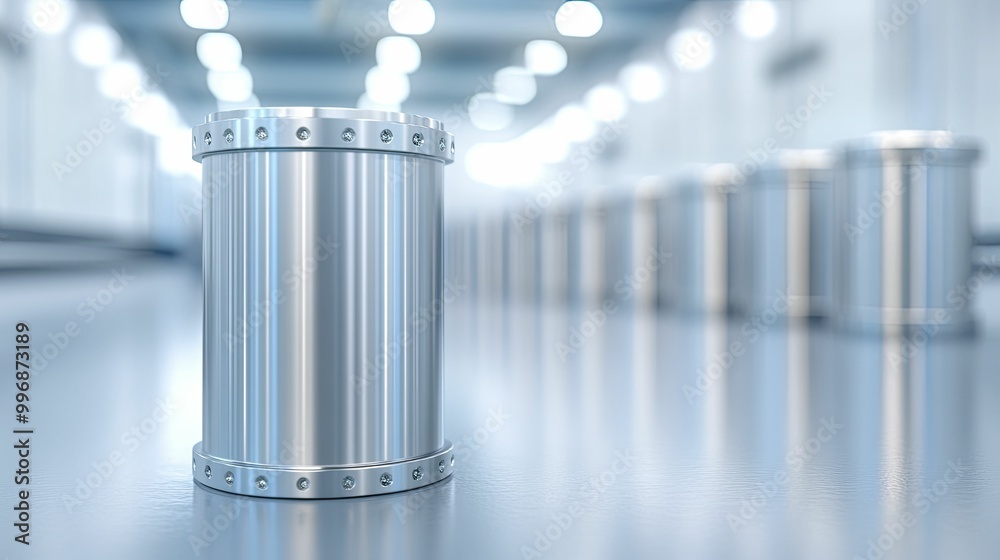 Metal Extrusion Processes, extruded metal shapes displayed in a factory ...