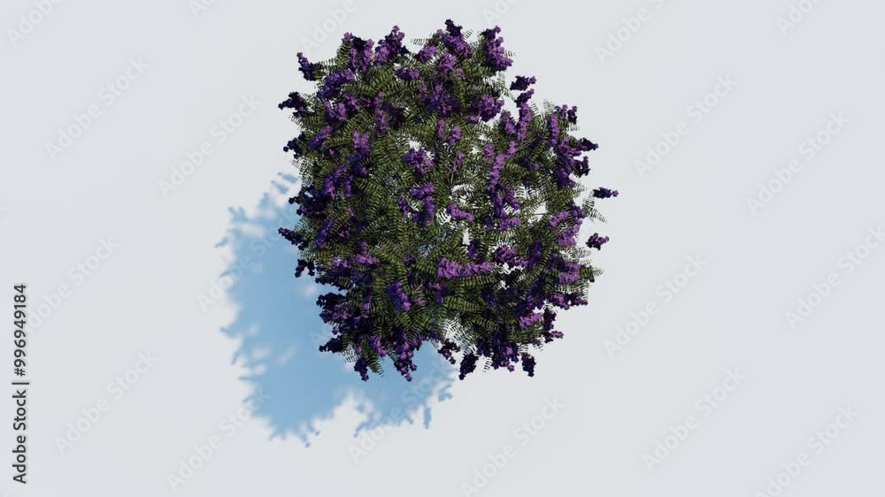 tree top view plant landscape architecture nature garden aerial render ...