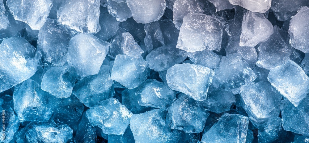 Cold frozen and freeze concepts with cracks or scratches on an ice ...