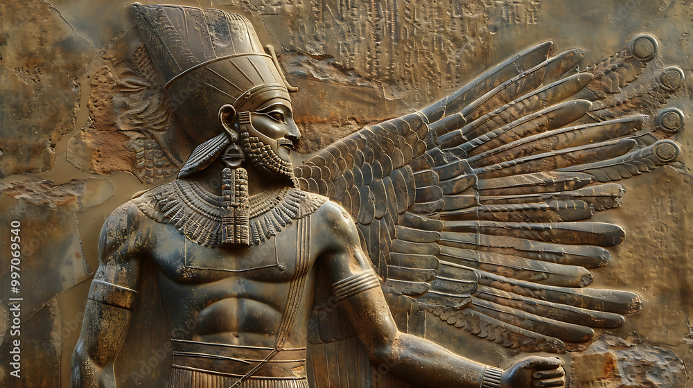 Ancient Sumerian Gods old anunnaki structure of Anunnaki. Enlil, Enki ...