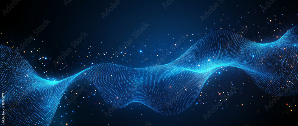 Abstract Internet Network Connection Design For Web Site Digital Data Communication Science