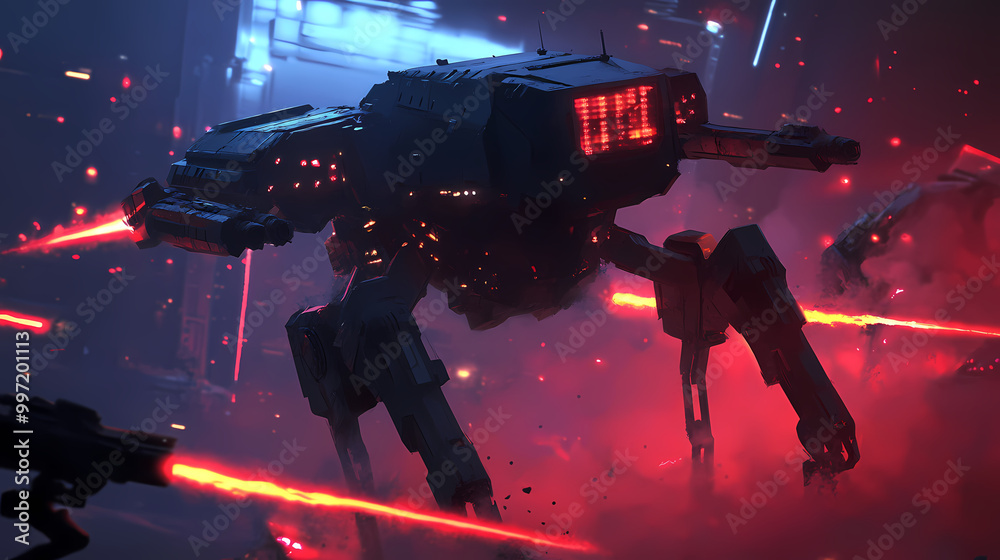 Skybound assault: a futuristic sci-fi adventure in unreal engine mecha ...