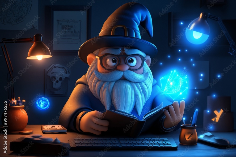 Magical complaint resolution desk, where wizards and enchanted objects ...