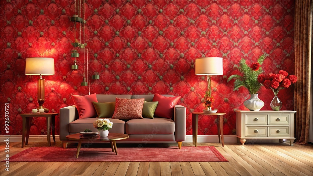 Lively red wallpaper in 4K resolution, perfect for breathtaking ...