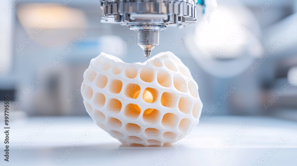 AI-powered design software creating 3D-printed objects based on user inputs and real-time ...
