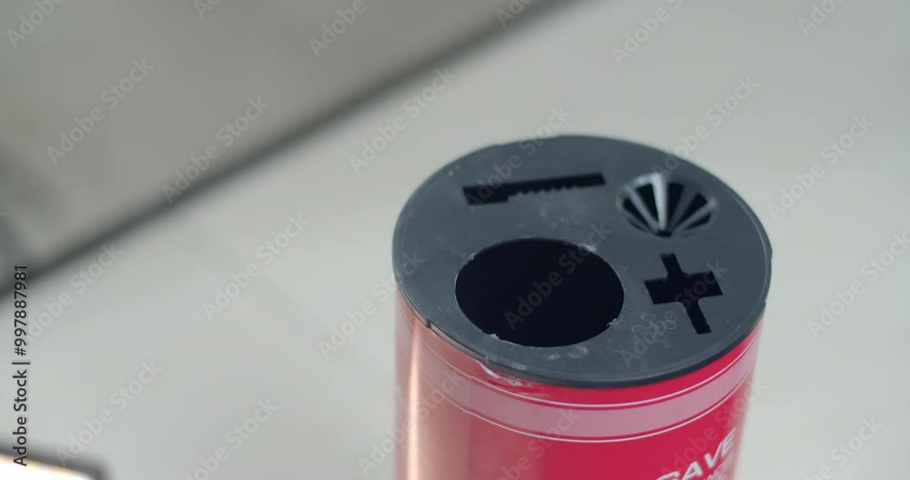 Dispose of syringe with needle in an infectious waste container.Discard ...