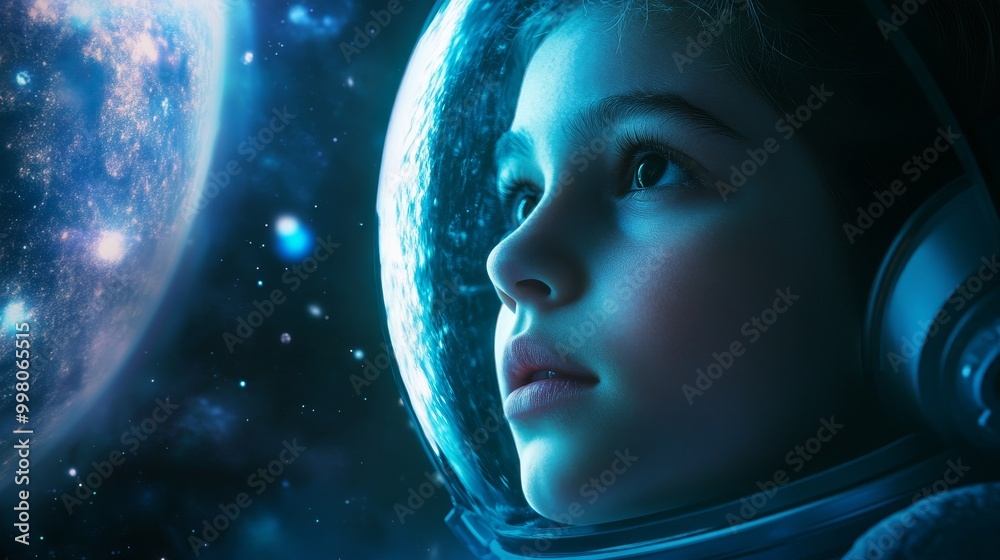Intrepid New Zealander Girl Explores Alien Worlds as an Astronaut on a ...