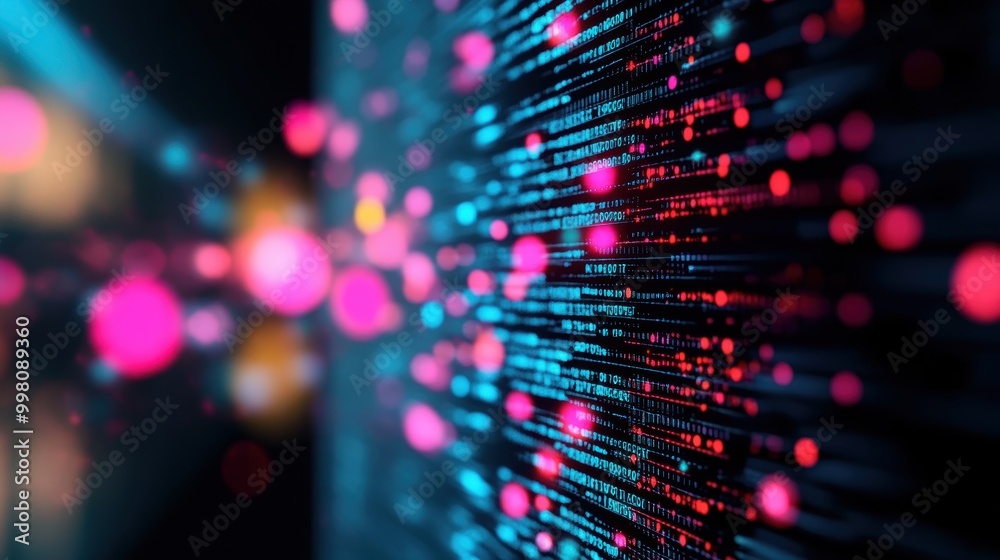 A close up shot of a computer screen displaying a heatmap with distinct ...