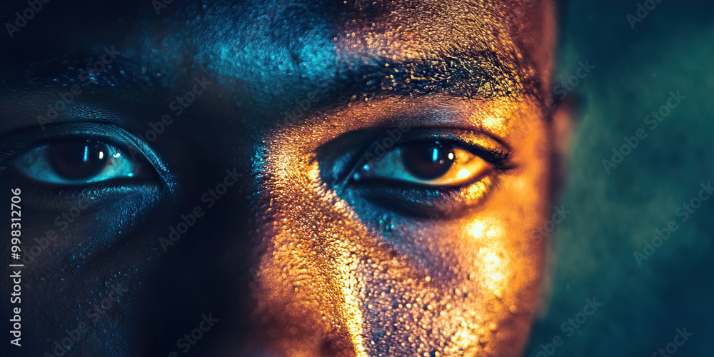 Actor's Character: An actor lost in their character, their face ...