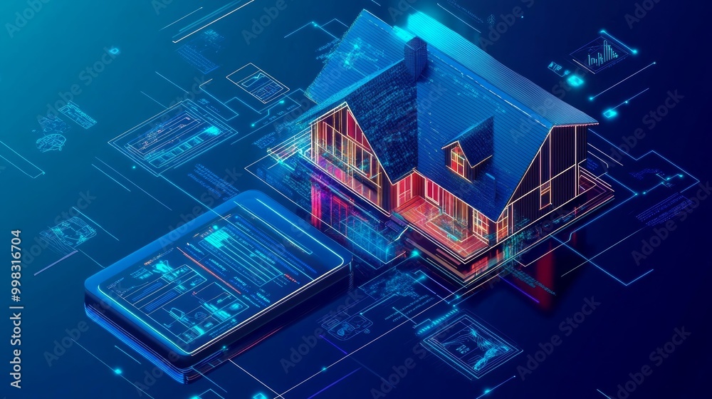 Development smart home and IOT system. Setup and configuration work scenarios internet of things ...