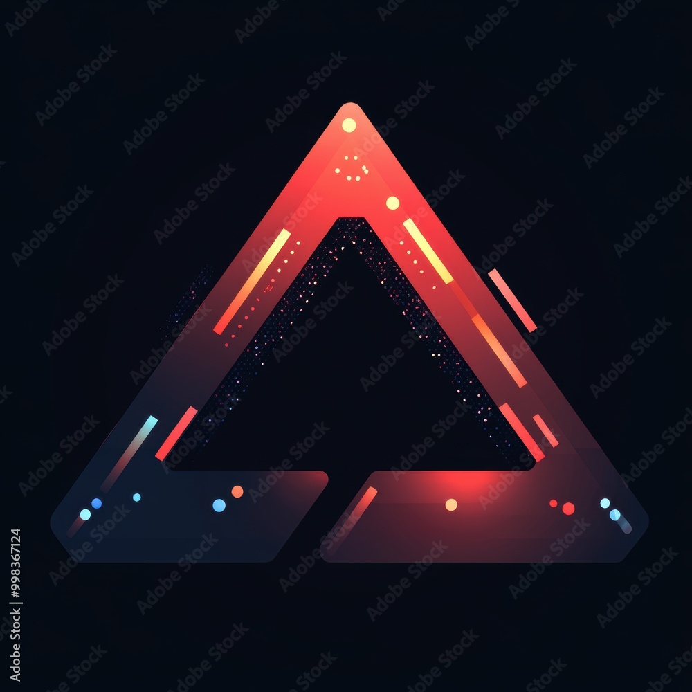 Exploring visual identity in AI logos and branding Stock Illustration ...