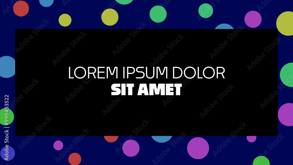 Modern and Minimal Text Animation Slide Stock Template | Adobe Stock