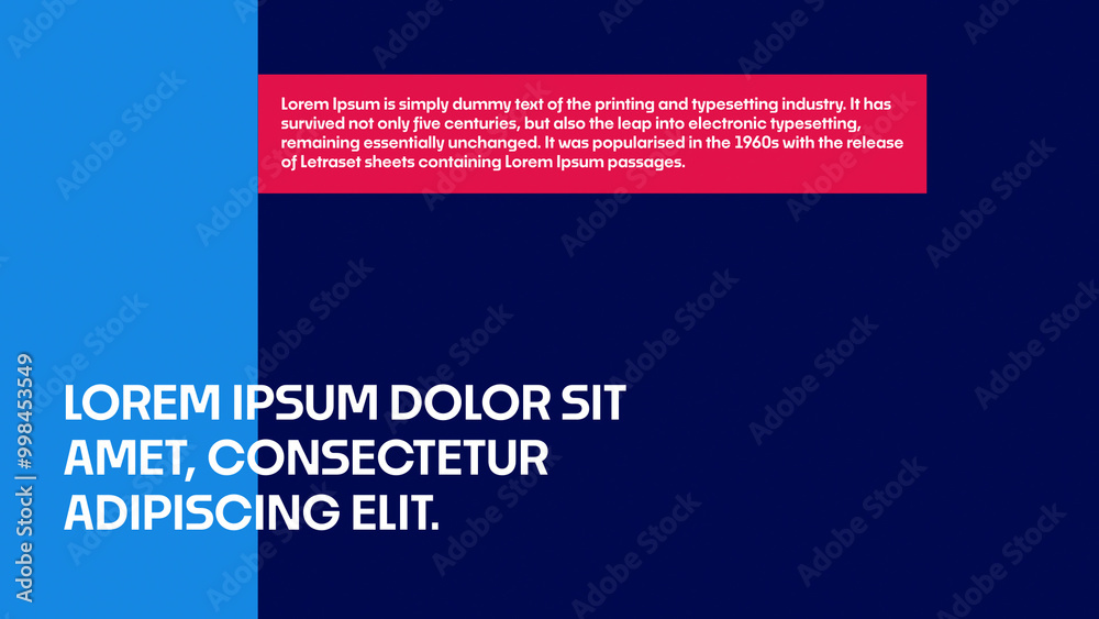 Modern and Minimal Animated Title Slide Stock Template | Adobe Stock