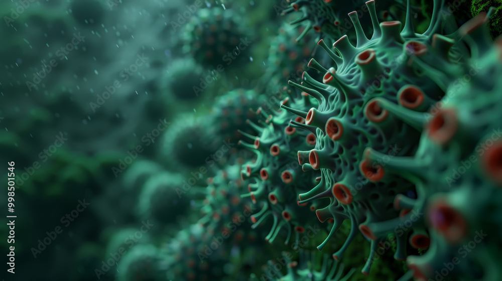 Hybrid pandemic fungus merging with digital and real viruses, spreading ...