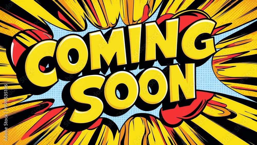 Coming soon Cartoon Comic Style Text Effect. Coming Soon Typography ...