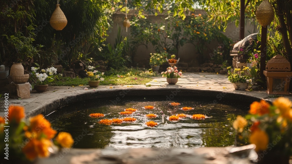 Minimalist background capturing the essence of Vijaya Dashami and Maha ...