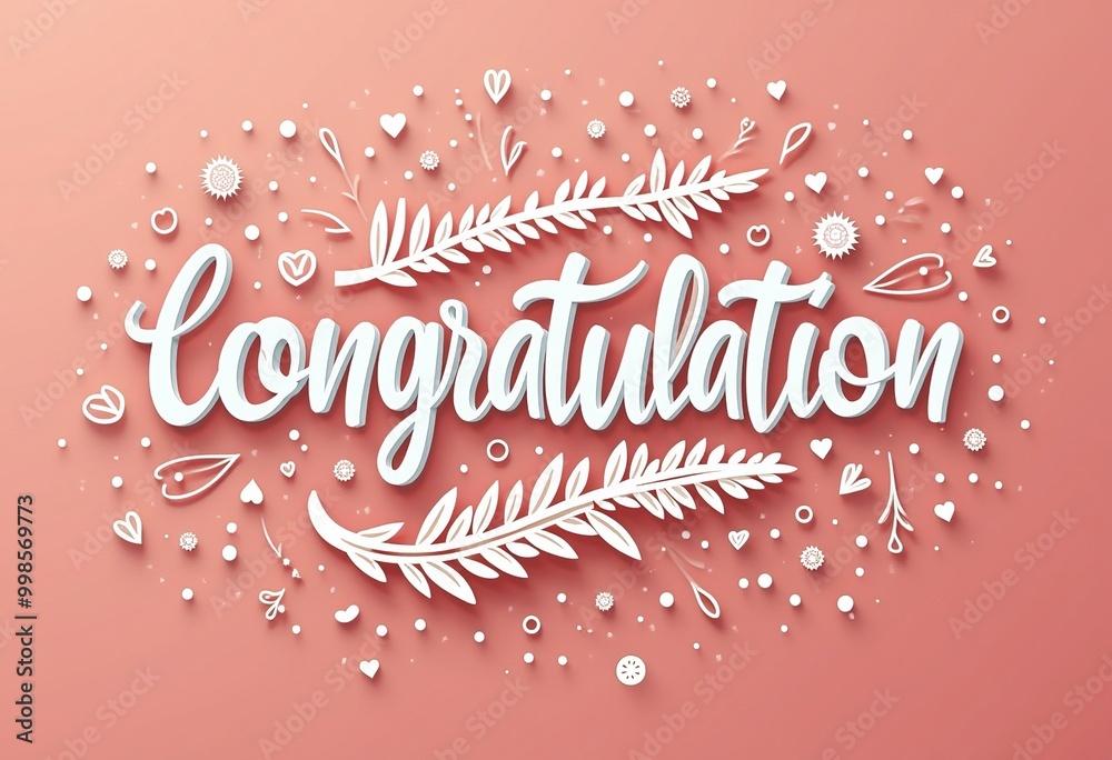 Heartfelt Congratulations Card Design: Celebrate Success with Elegant ...