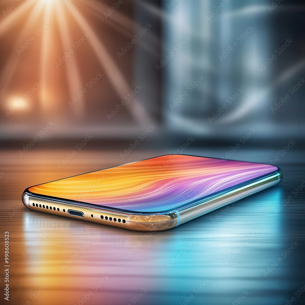 Graphene-enhanced smartphone antennas boosting signal strength top view ...