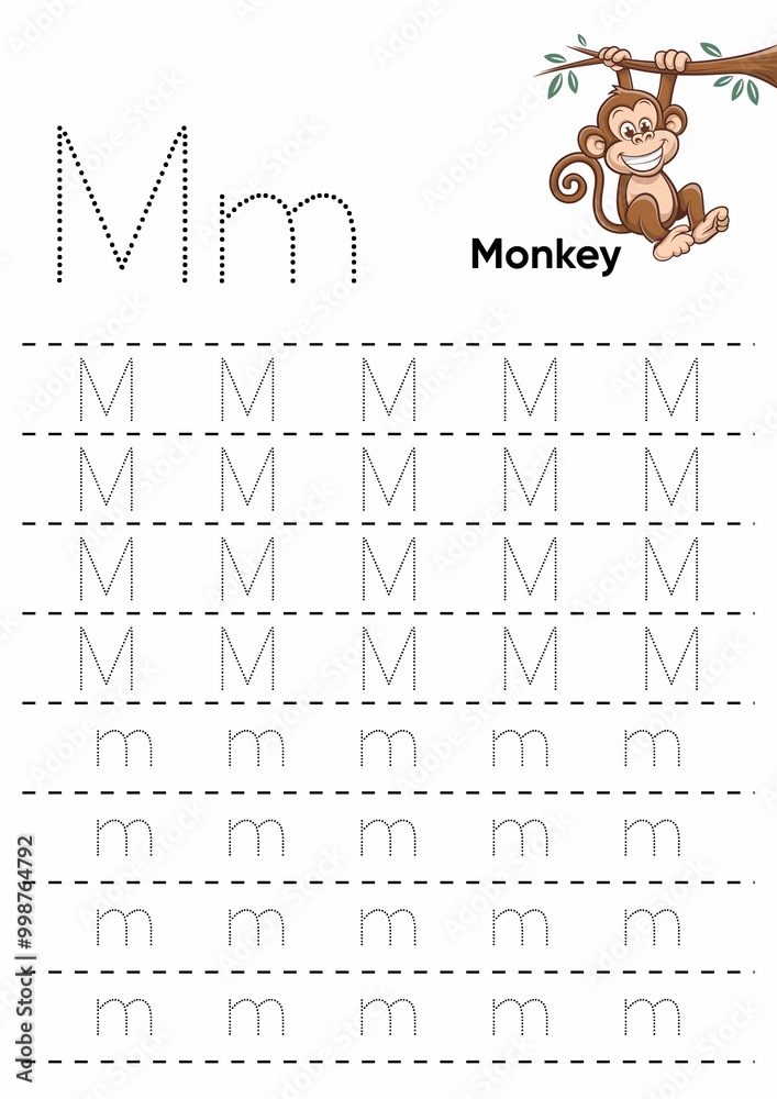 A-Z Alphabet Tracing Work Sheet for Kids, A4 Size Paper Ready for Print ...