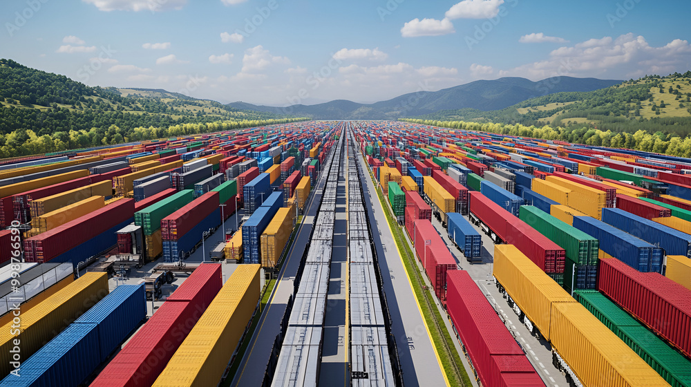 High-Resolution Supply Chain Map, professional digital map that ...