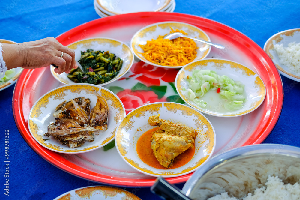Poster Saprahan is a tradition of eating together in Malay community ...