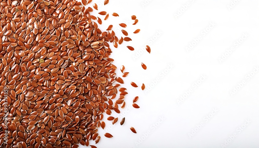 common flax or linseed, is a flowering plant, Linum usitatissimum ...