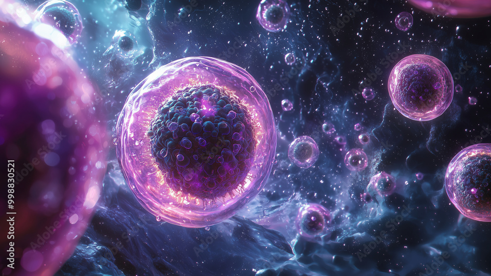 Cells - cells, microscopic, biology, science, molecules, cosmic ...