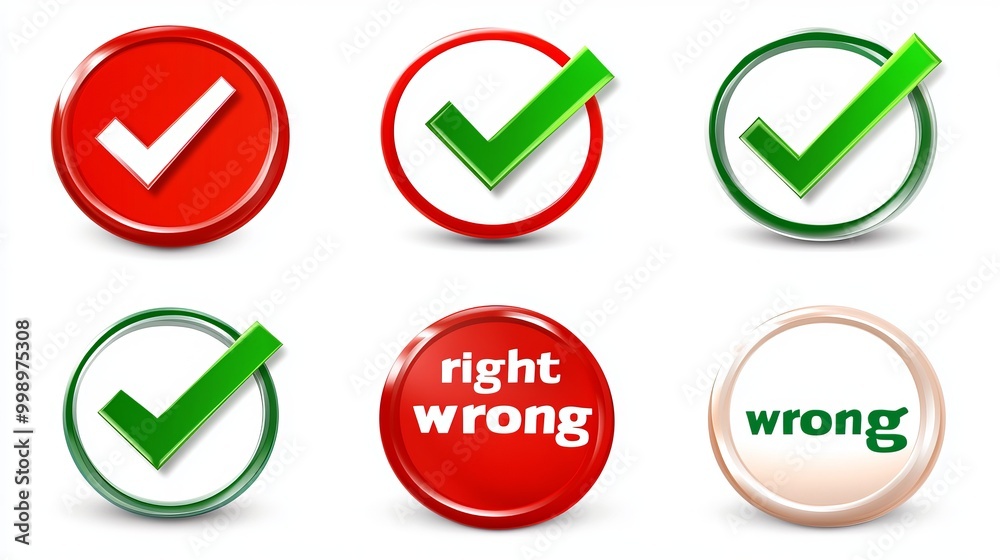 This set includes check mark icons for different purposes. There are ...