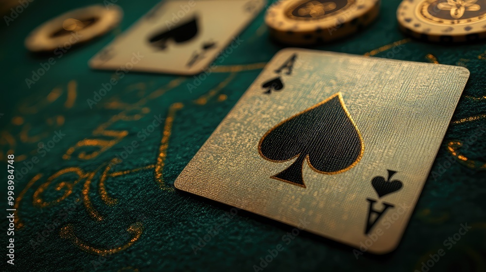 Green Casino Poker Table Texture with Velvet Cloth Pattern and Diagonal ...