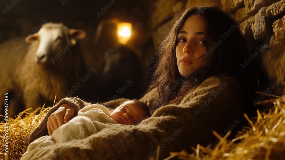 Christmas, a humble stable or cave outside of Bethlehem, serves as the ...