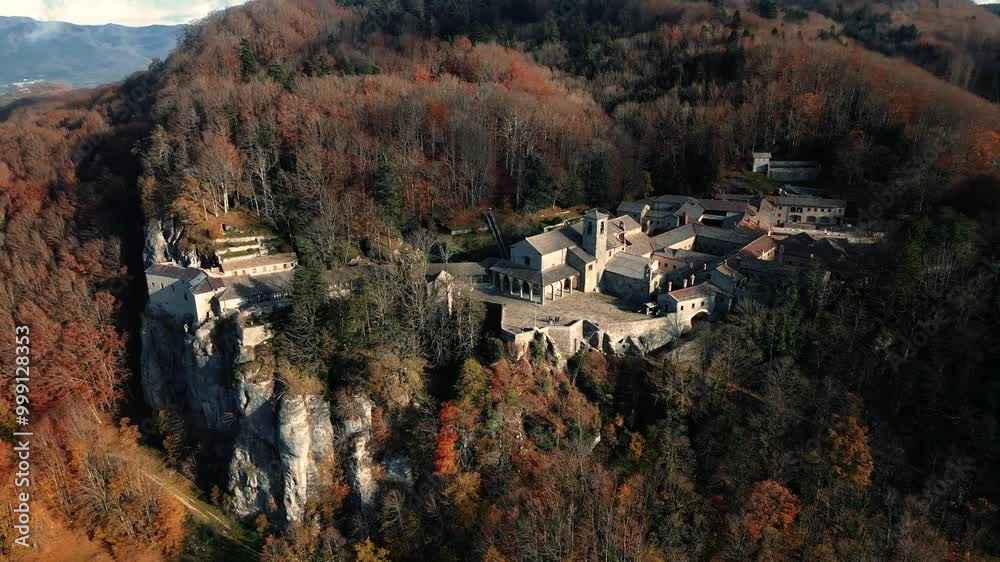 La Verna Monte Alvernia Montaña italiana estigmas de san francisco ...