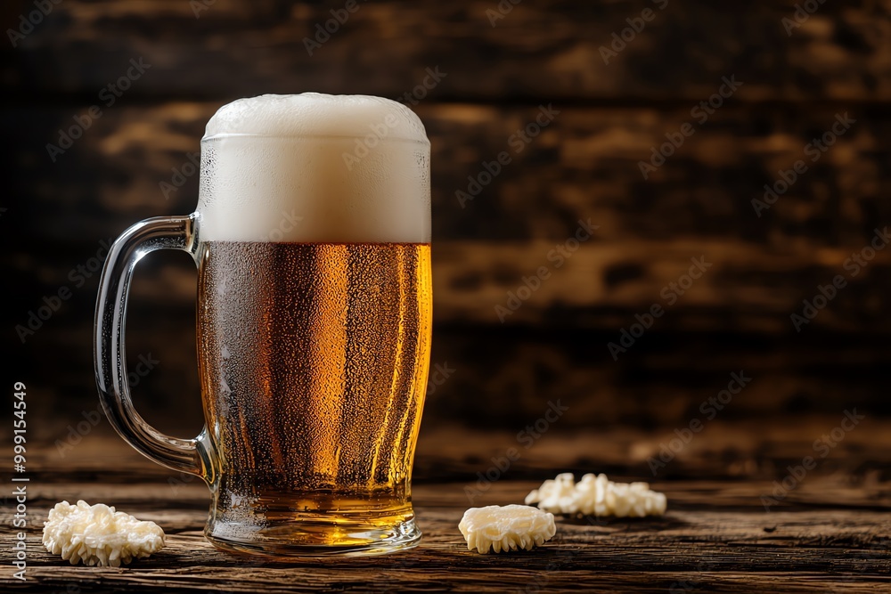 Minimal beer stein icon, representing Bavarian culture, with a simple ...