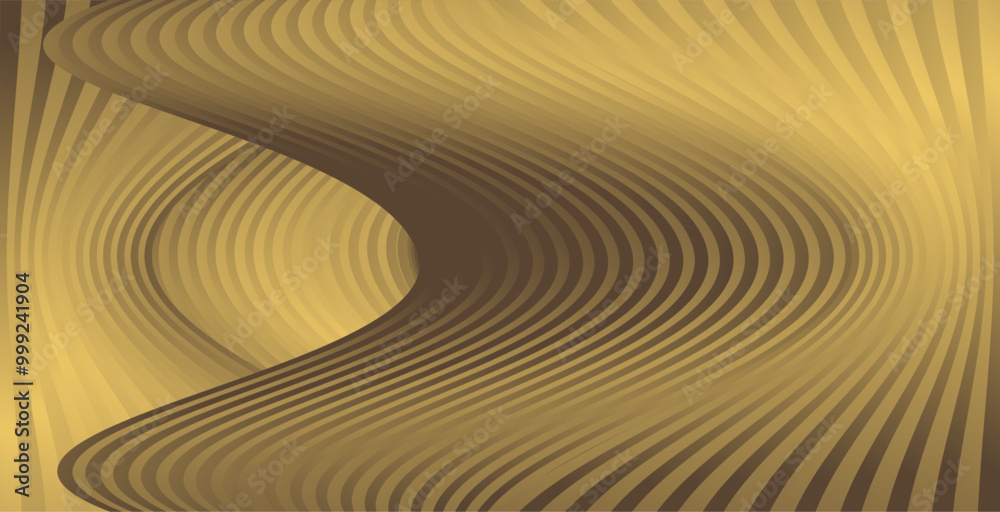 composition of repeating curved lines to create a certain effect with ...