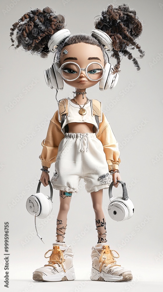 An AI tool generating diverse character designs for an animated film ...