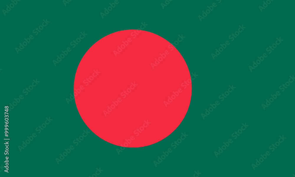 Official national flag of Bangladesh. Flag of the People's Republic of ...