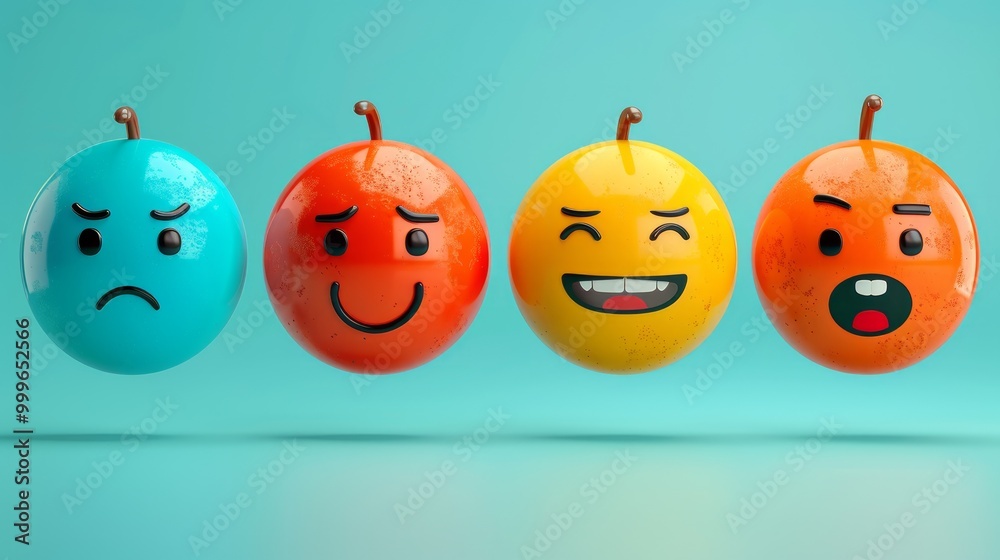 Feedback concept design set. Feedback emoji. Bad and Good Review ...