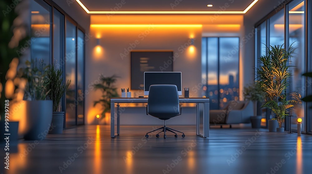 Programmable office lighting with voiceactivated controls, creating an ...