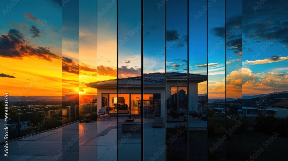 Smart Home Energy Usage Time-Slice: Sunrise to Sunset Visualized with ...