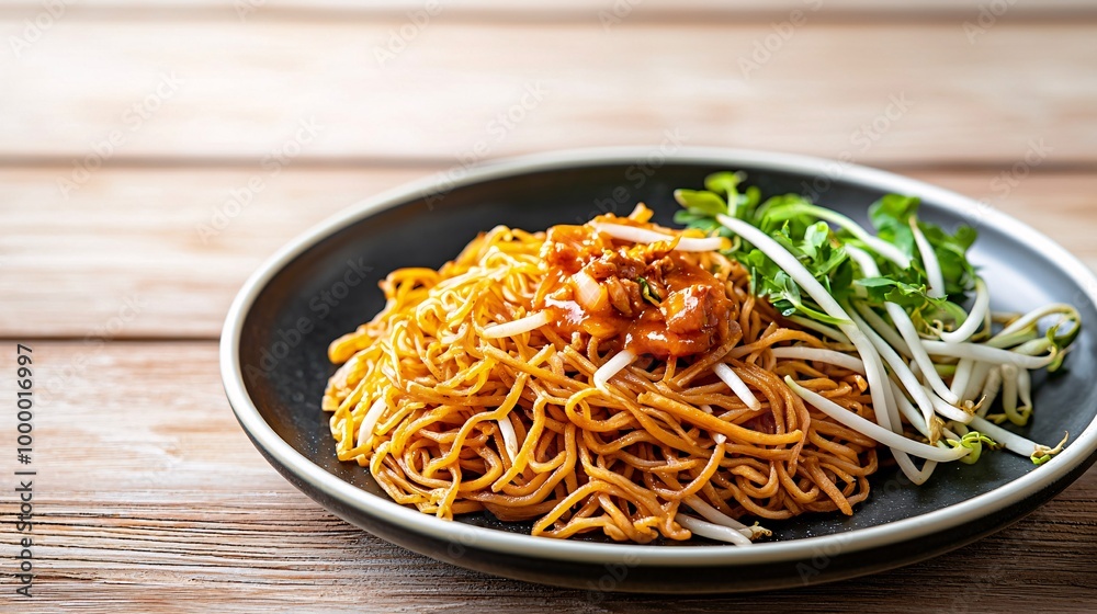 Crispy Mee Krob with Sweet and Sour Tamarind Sauce - Delicious Thai ...