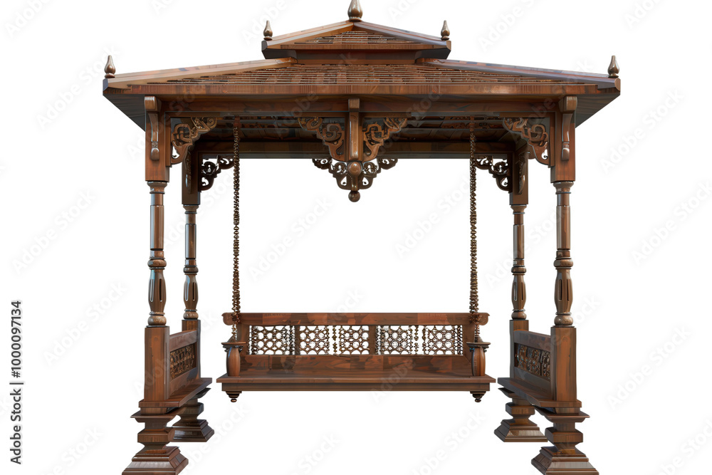 High Definition Image of Colonial Jhula Isolated on Transparent ...