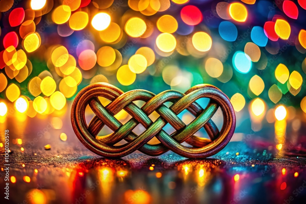 Intricate Irish Infinity Knot Design Symbolizing Eternal Love and ...