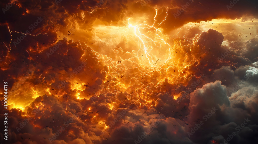 The final war in heaven: Satan and his angels cast out of heaven by ...