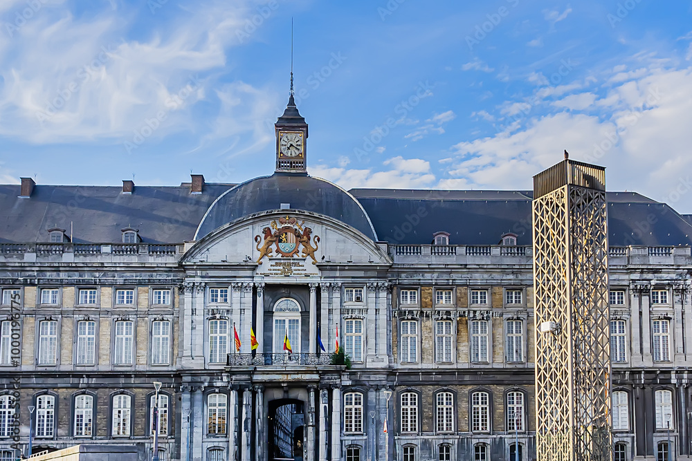 Palace of Prince-Bishops (Palais des Princes-Eveques) - historic Gothic ...