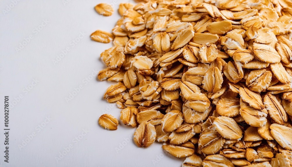 Rolled oats are a type of lightly processed whole grain food made from ...